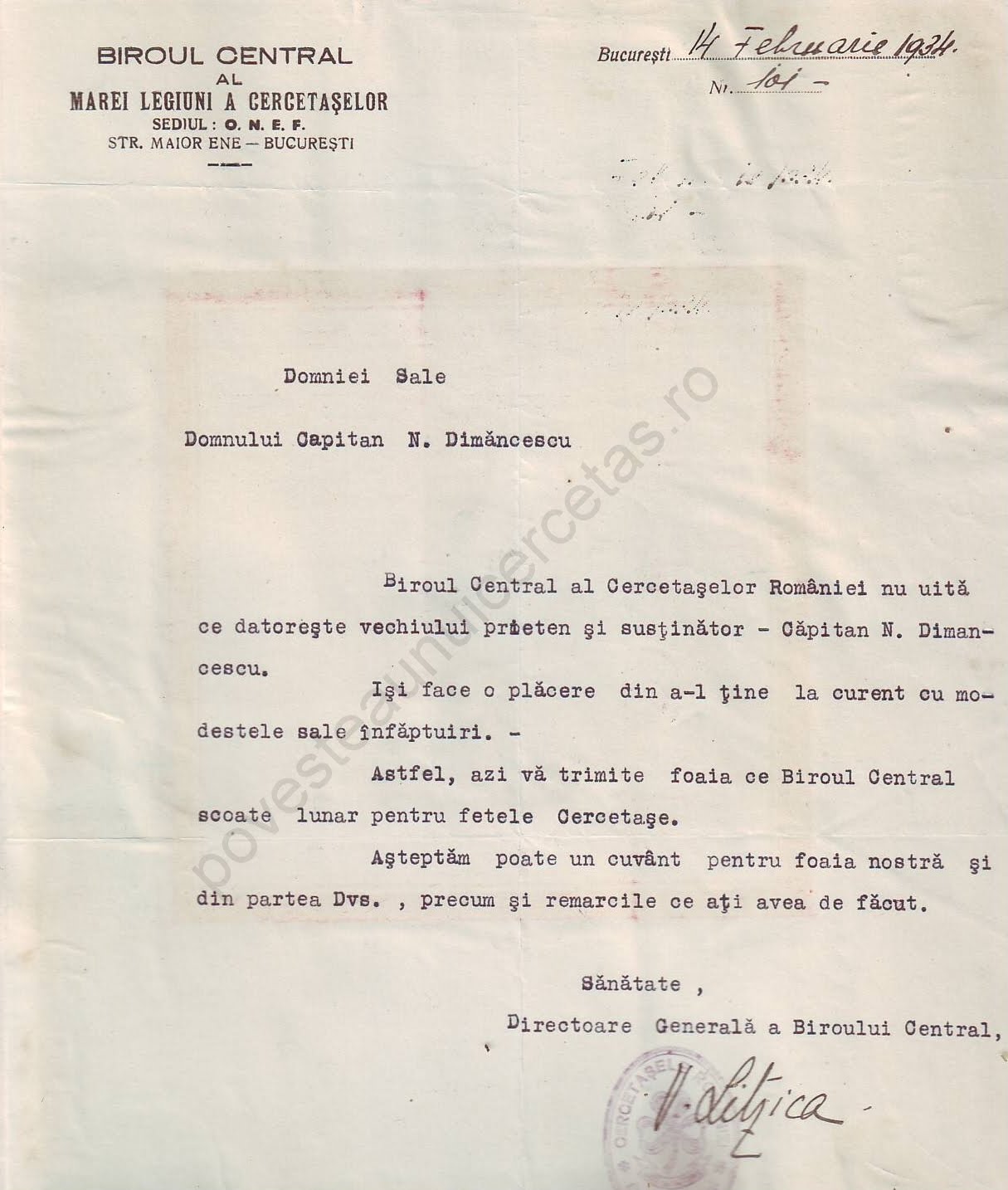 Cercetăşia României: Cercetasele Romaniei