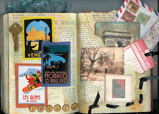 altered book studio.....: Altered Book Collage Themes