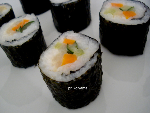 Culinária-Receitas - Mauro Rebelo: SUSHI DA PRI - PASSO A PASSO