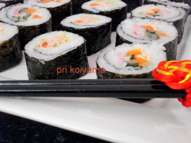 Culinária-Receitas - Mauro Rebelo: SUSHI DA PRI - PASSO A PASSO