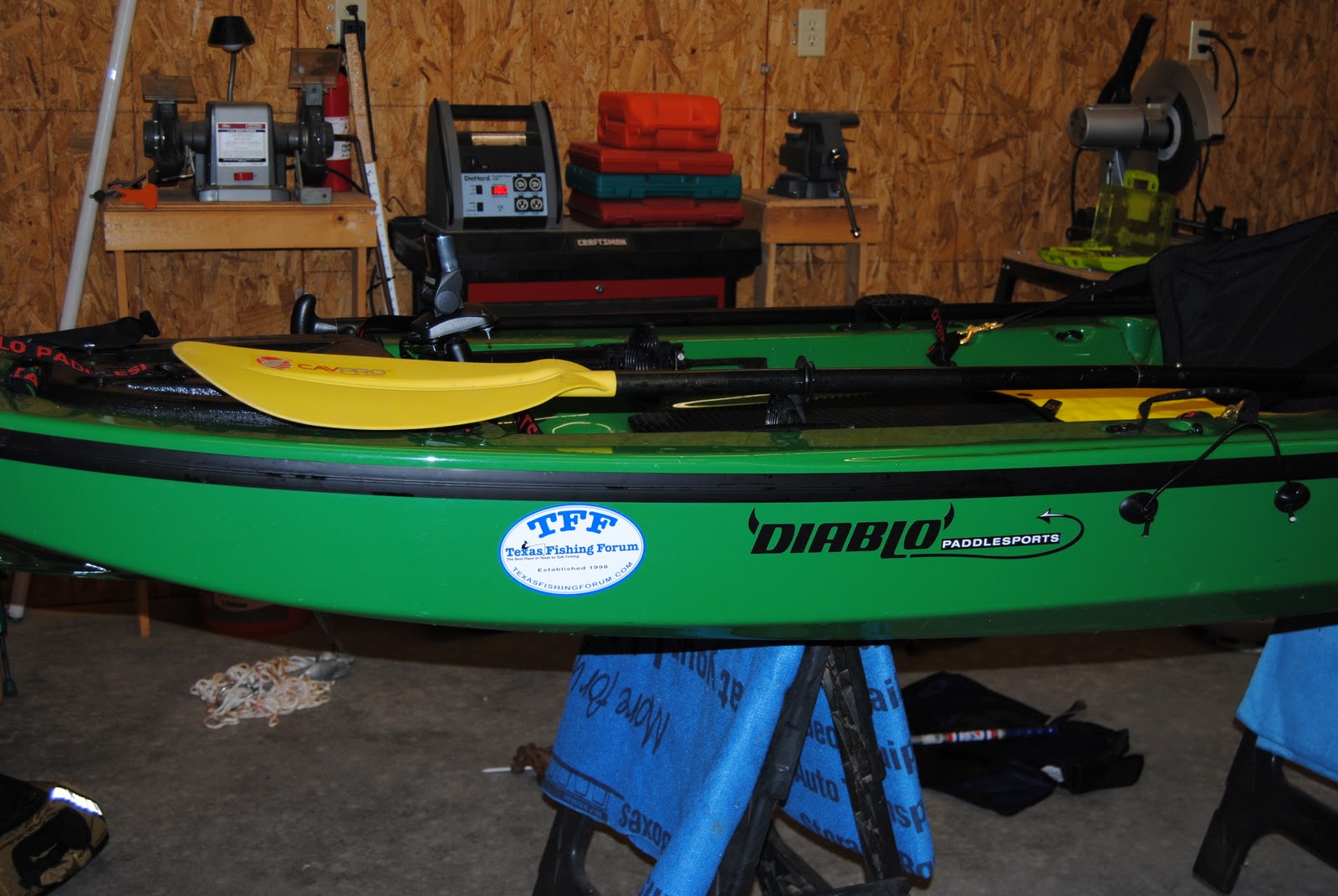 Pondbass- The FishBlog: Kayak mods