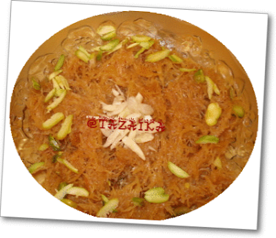 FOOD CAPITAL: SWEET VERMICELLI-CELEBRATE WITH THIS SPECIAL DESSERT!!!