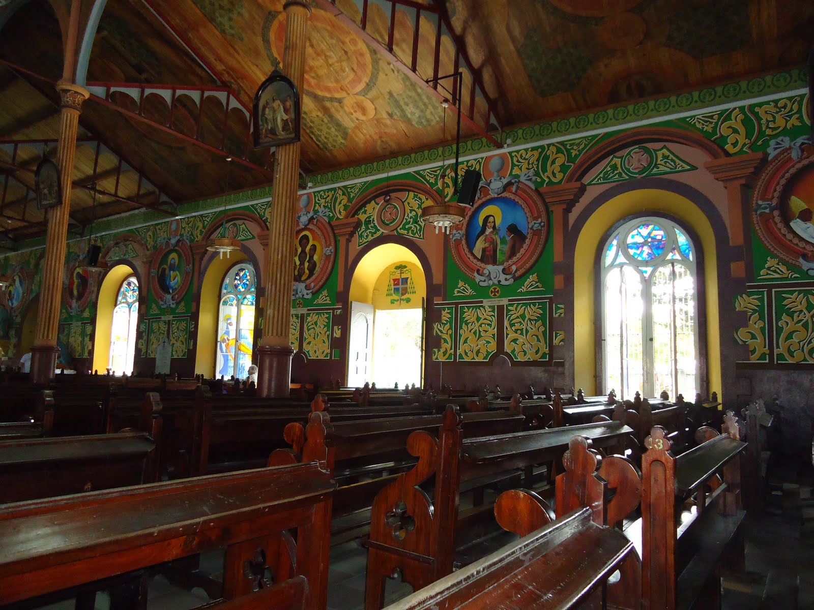 My visit to St Lucia: The main church of Castries