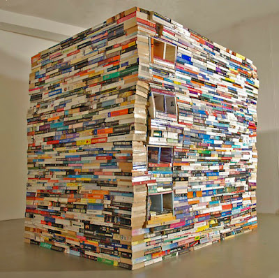 BOOKTRYST: House of Recycled Books (Art Installation)