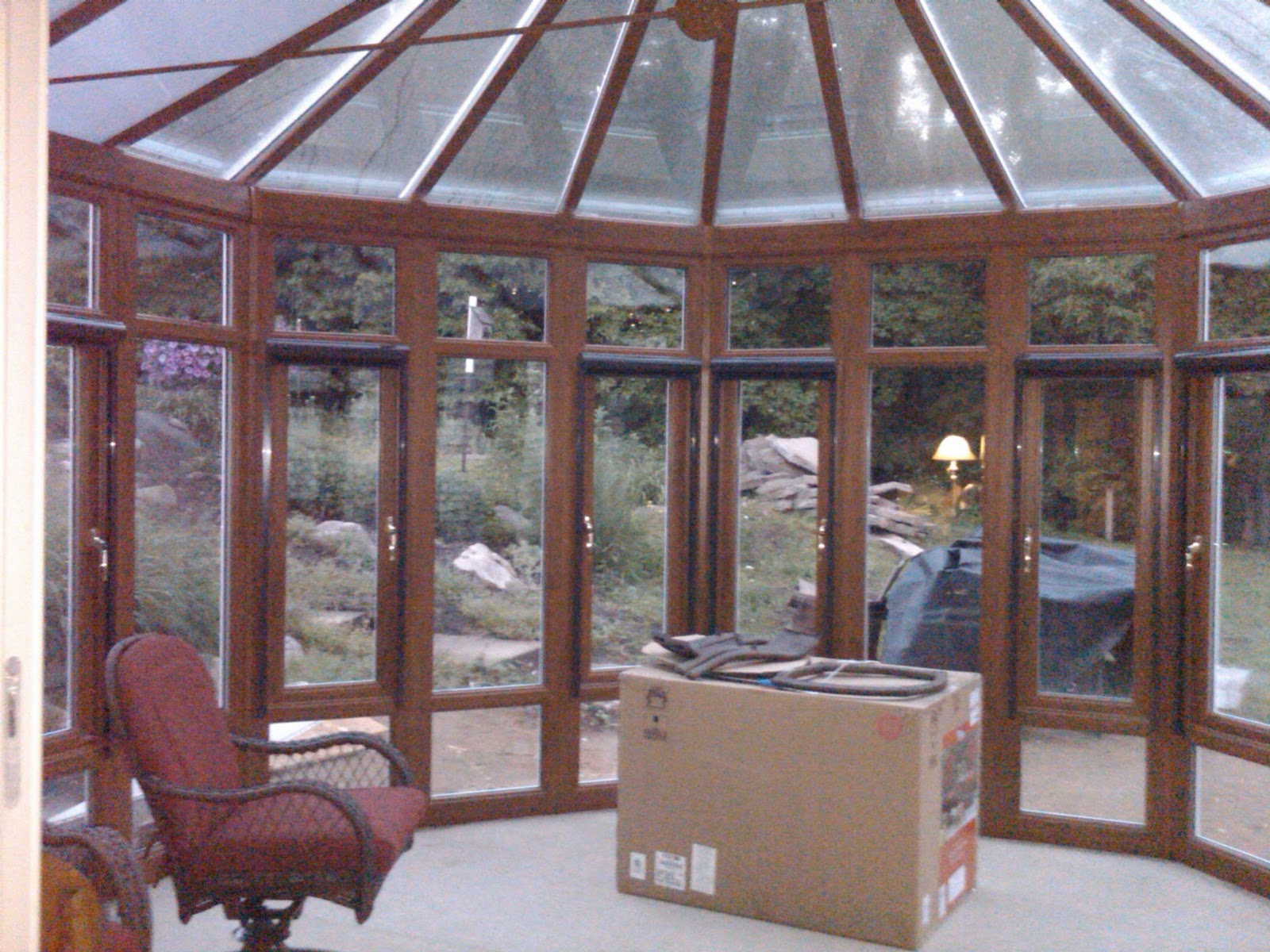 Custom Home Builder: Solarium Install