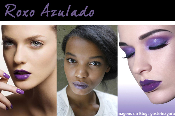 Por Julins: "A roxo no cural"...rs...a cor da vez é ROXO!