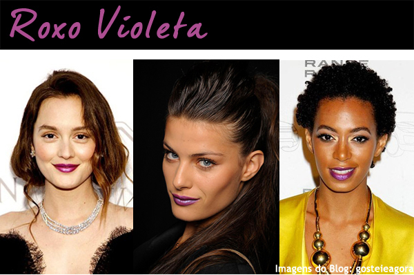 Por Julins: "A roxo no cural"...rs...a cor da vez é ROXO!