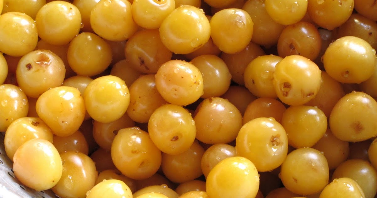 Leona Valley yellow cherry jam