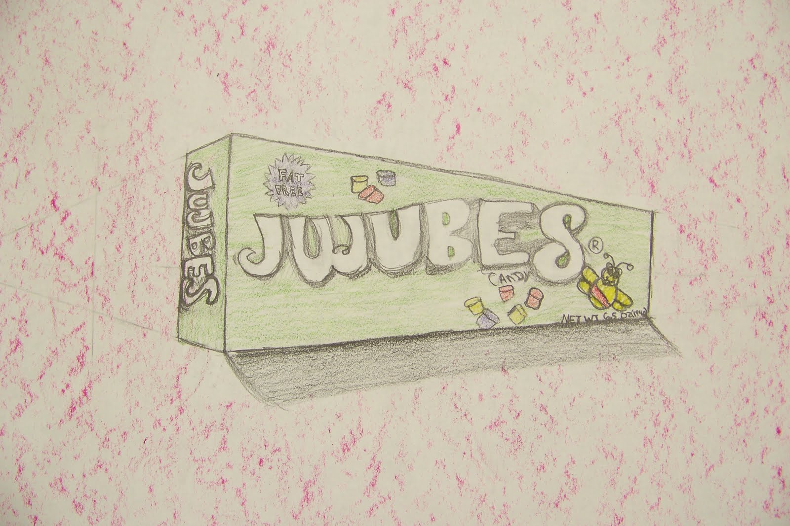 Her Dabbles: Candy Boxes in 2-Point Perspective
