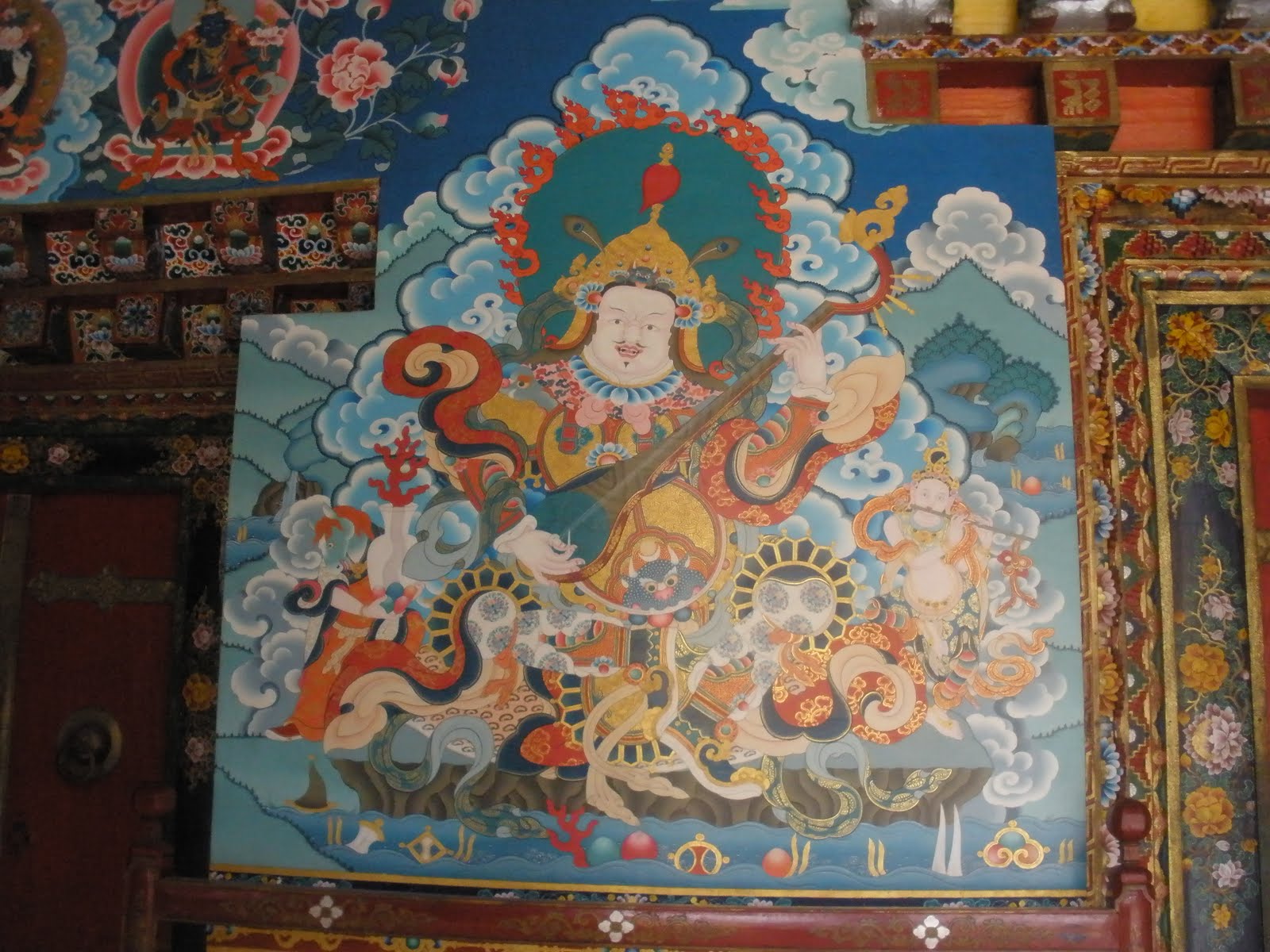 Sikkim and beyond: Tsuklakhang Royal Chapel and Monastery, Gangtok ...