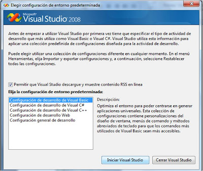 PROGRAMACION: ¿COMO ENTRAR A VISUAL BASIC?