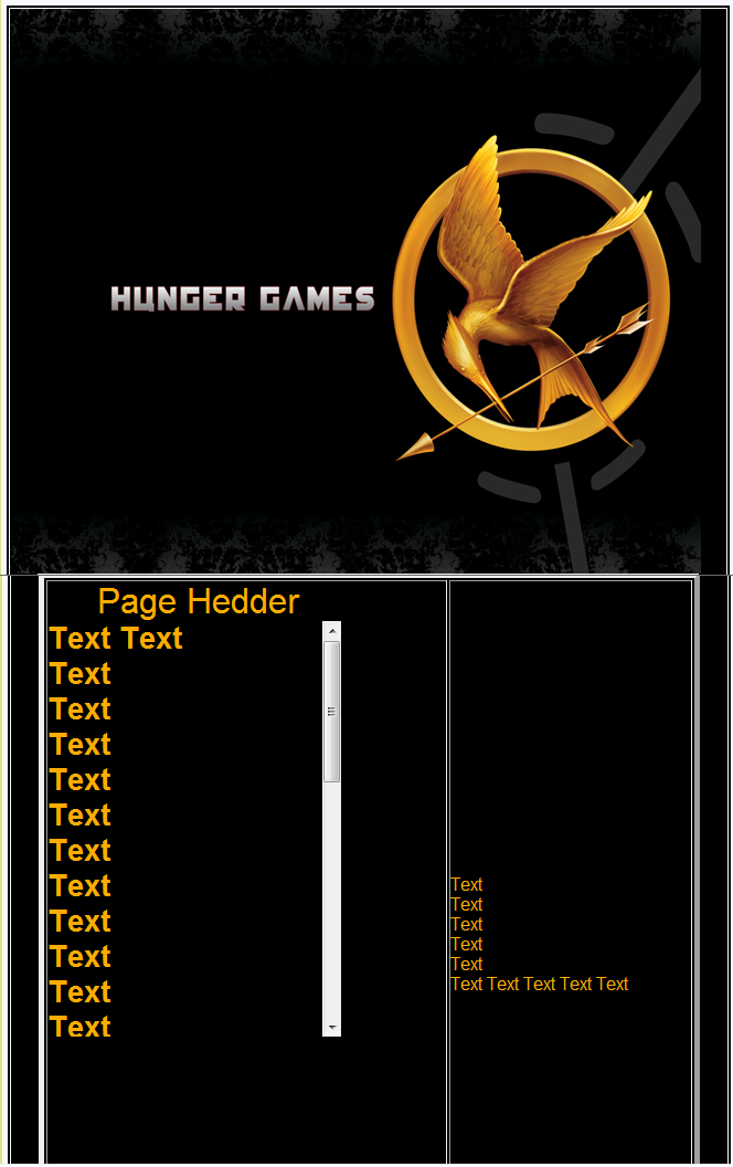 Arya_Elf's Howrse Layouts: The Hunger Games Layout