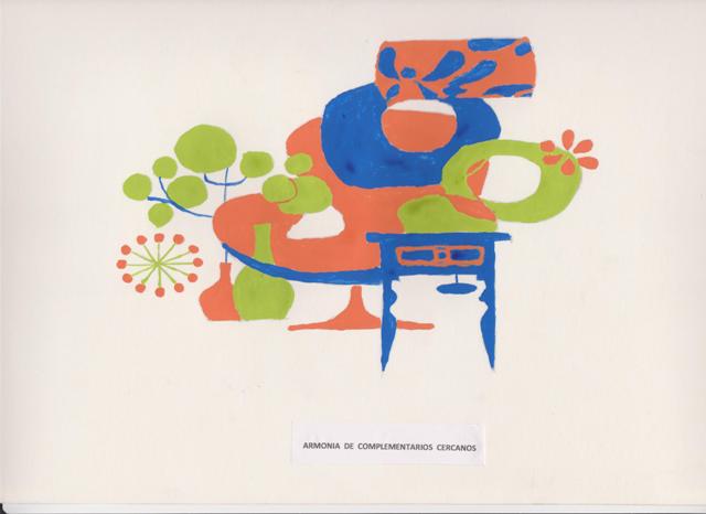 ARTE GRAFICO: COMPLEMENTARIOS CERCANOS