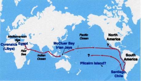 Documentalium: Expediciones a América anteriores a Colón . Capitulo II