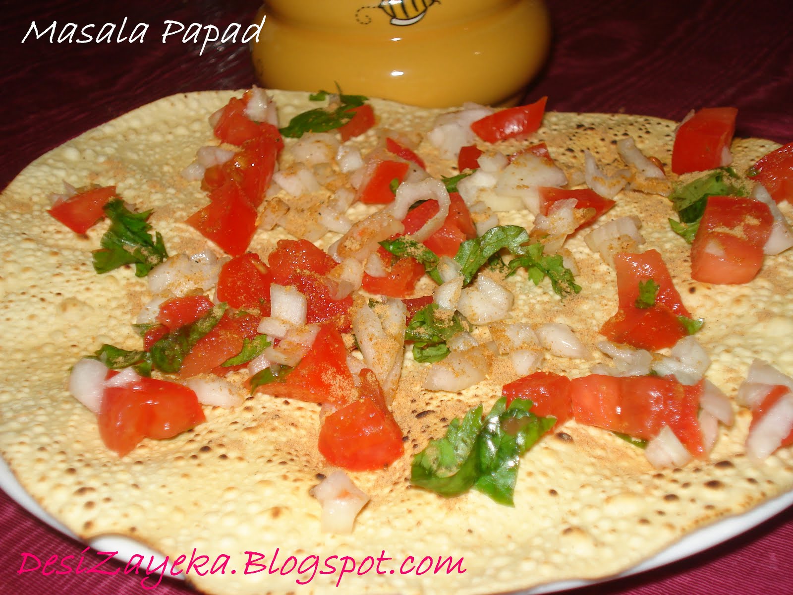 Masala Papad, Goodies from India and Mehendi Designs ~ Desi Zayeka