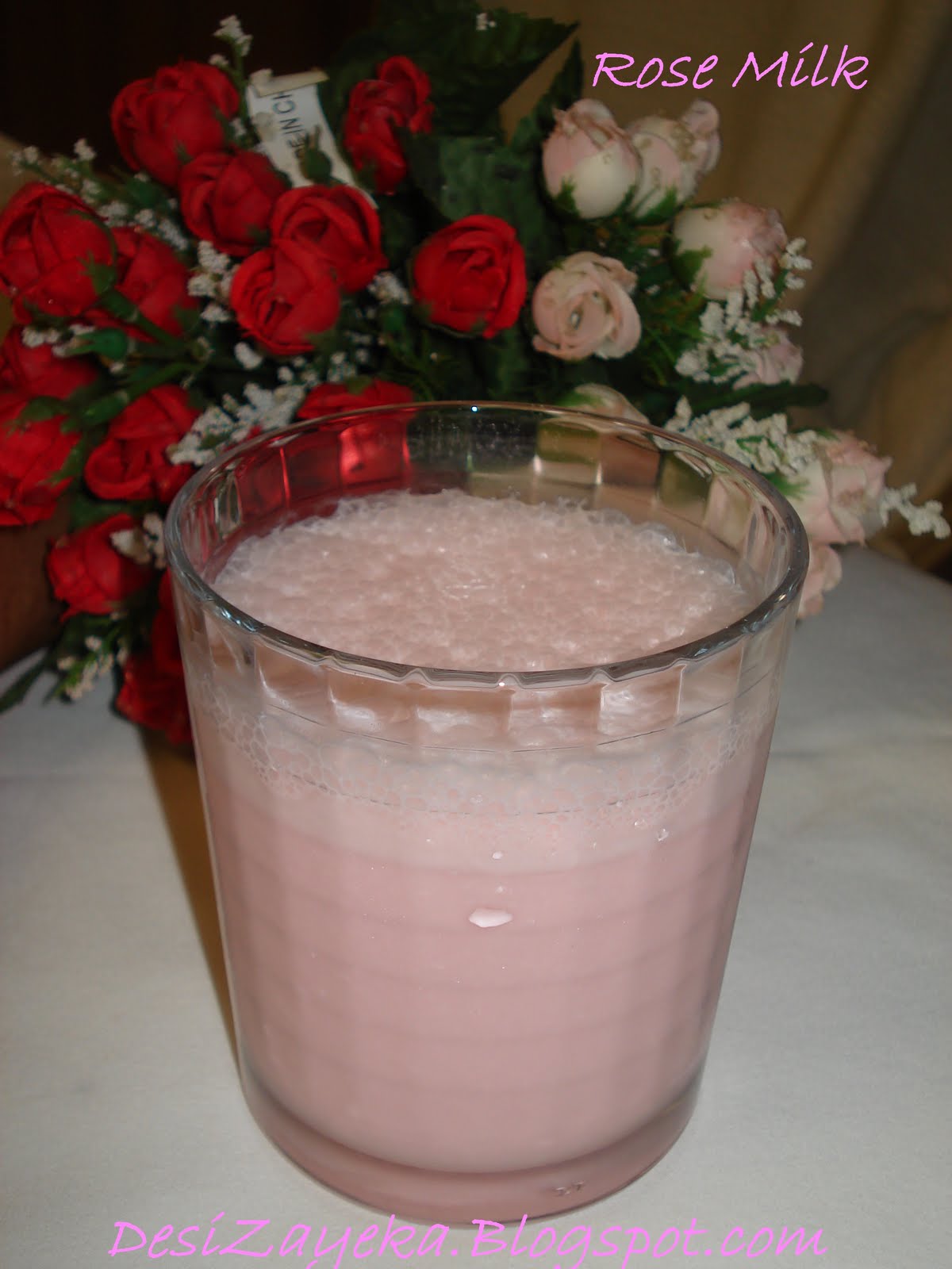 Rose Milk ~ Desi Zayeka
