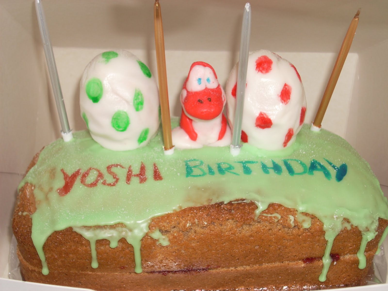 Mairead Crowley's Blog: Yoshi Cake