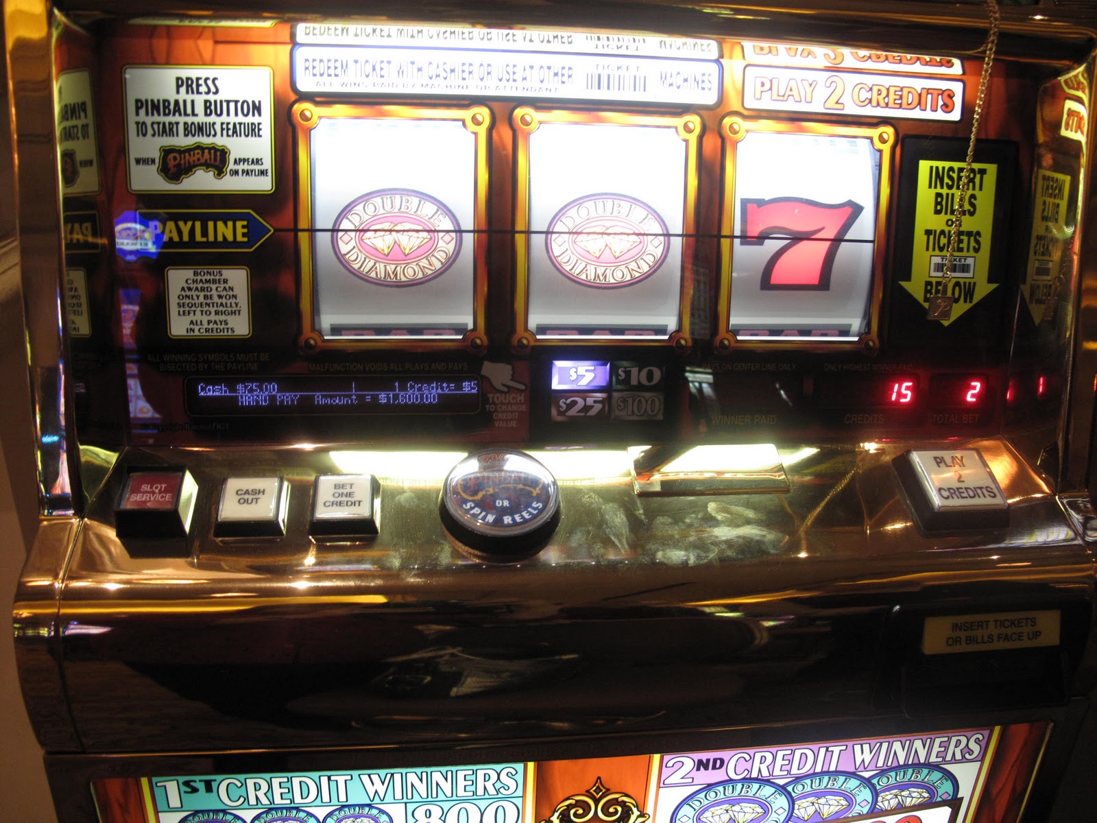 LAS VEGAS DAZE: Sunday, October 24th, Bellagio, Olives and a hand pay!