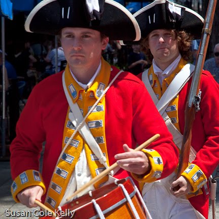 Looking Up: The Redcoats are coming!