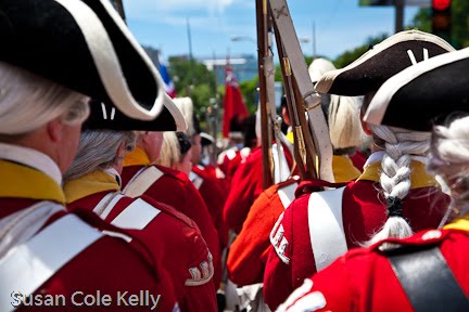 Looking Up: The Redcoats are coming!