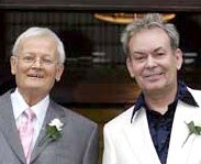 Gay Celebrity Couples Blog: The Late John Inman & Ron Lynch