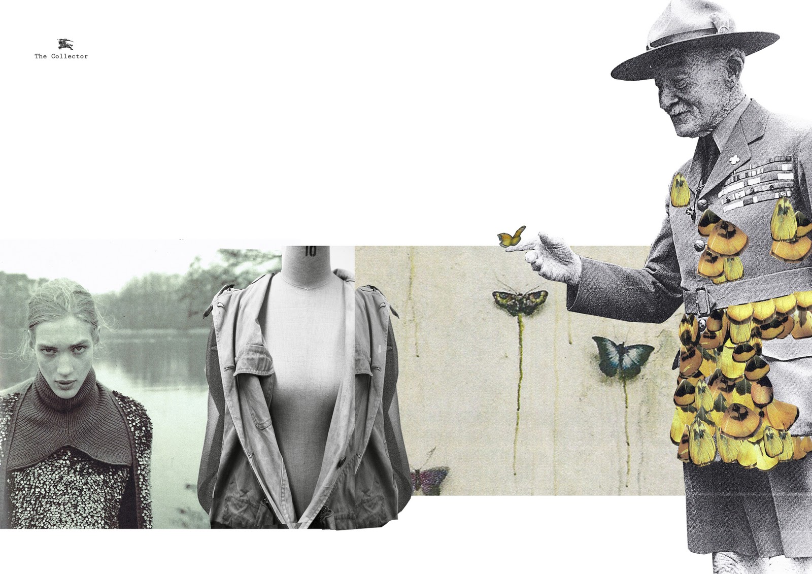 Lauren Sanins: British Fashion Council...Burberry competition final boards