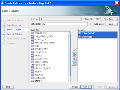 Creating a Data Capture Form using EJB + JPA and ADF Binding
