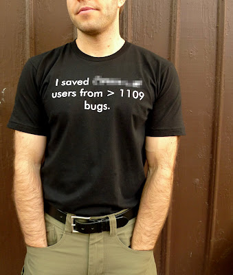 Test This Blog - Eric Jacobson's Software Testing Blog: Wear Your ...