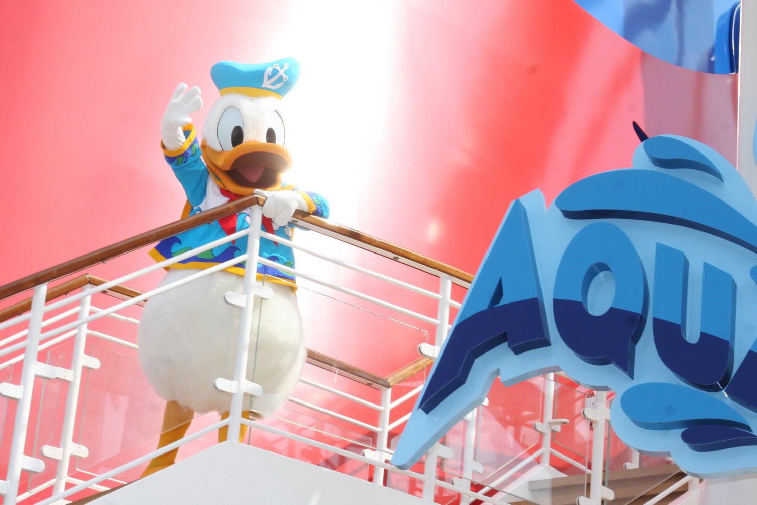 Williams Family: The Aqua Duck On The Disney Dream