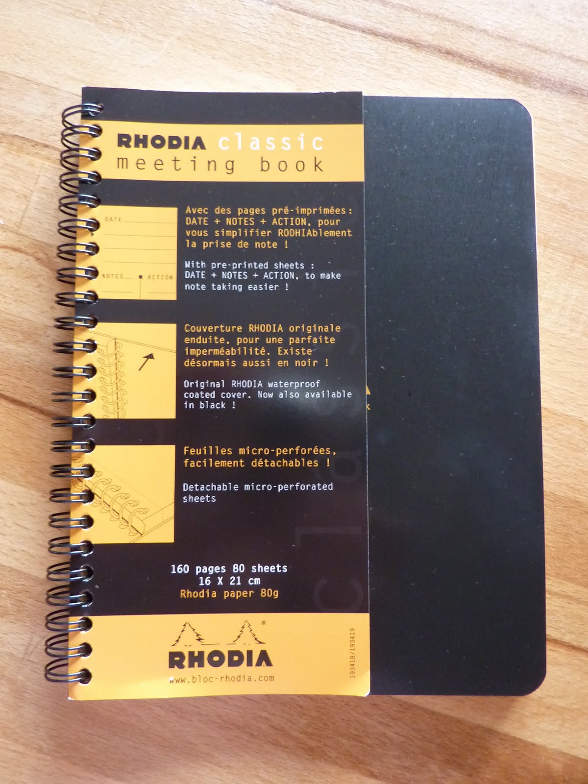Plannerisms: Rhodia Meeting Book