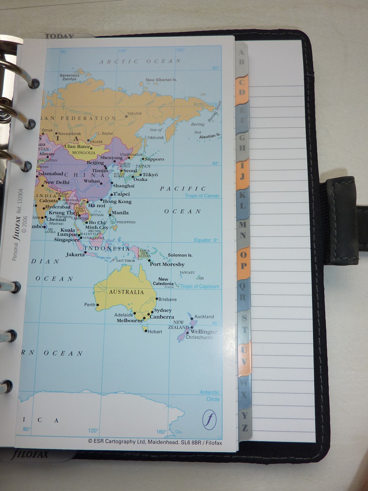 Philofaxy: My Urban Filofax Thanks To Oni!!