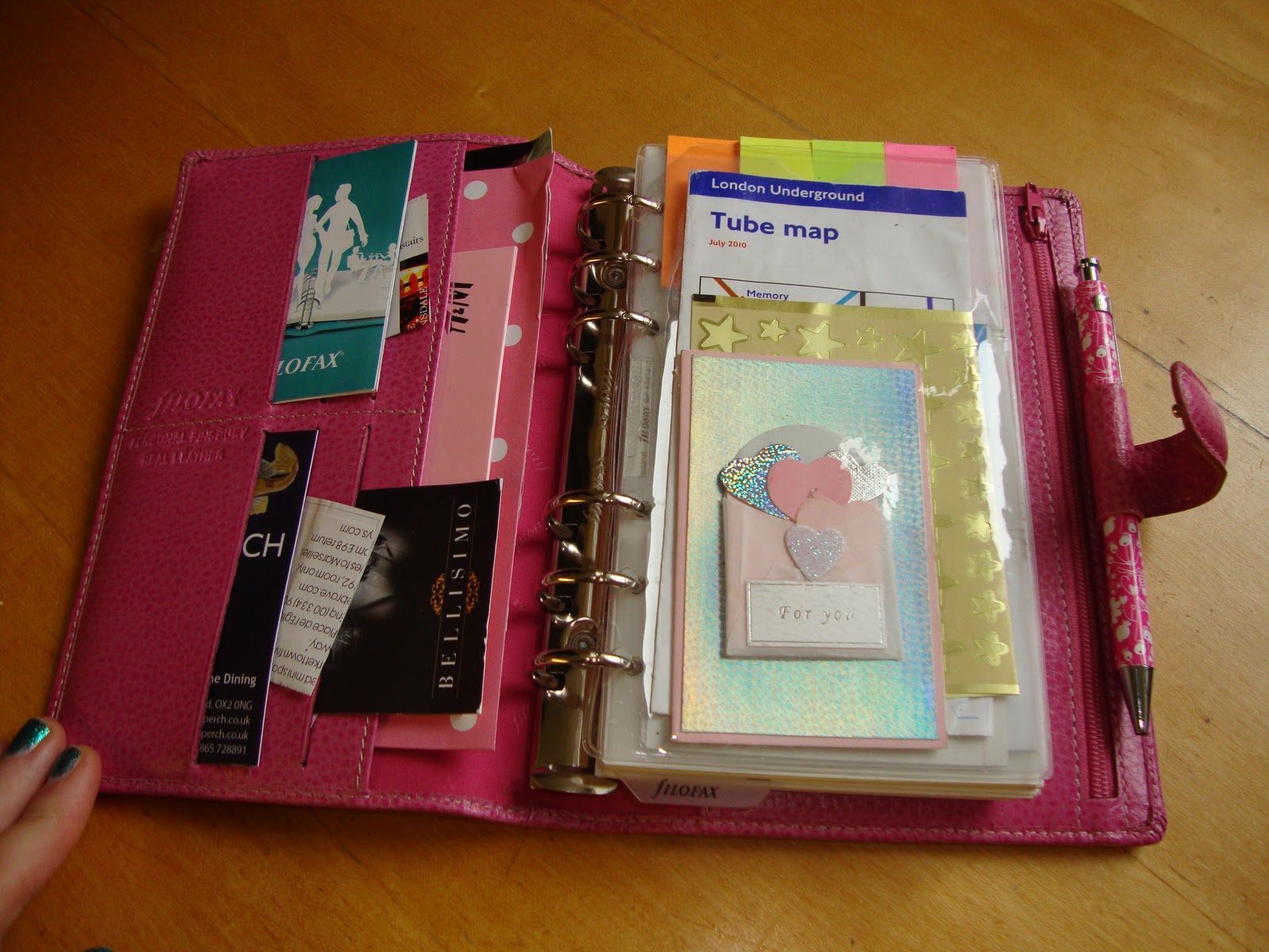 Philofaxy: Guest Post: Jess's Personal Finsbury Filofax