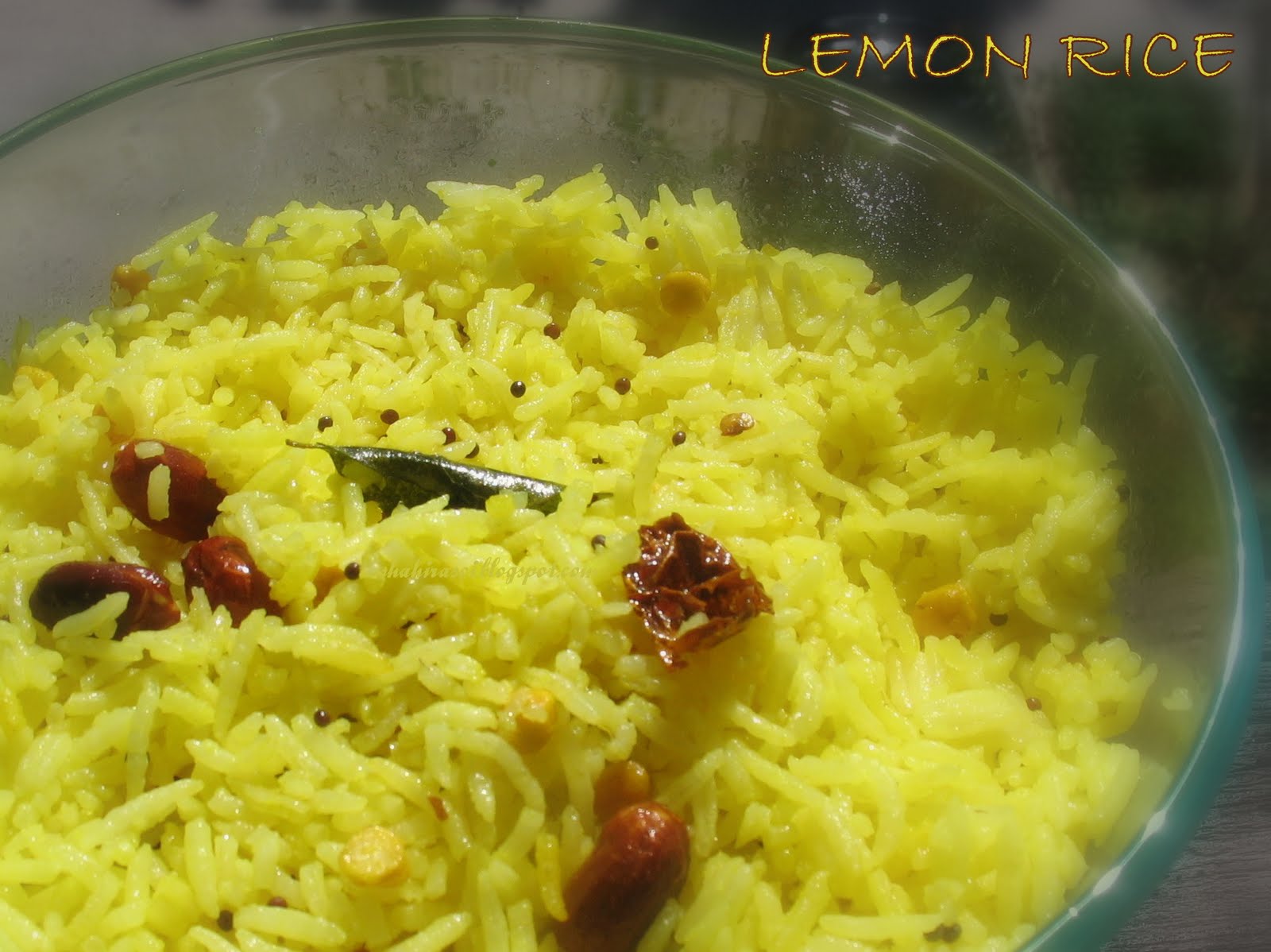 SHAHI RASOI: LEMON RICE