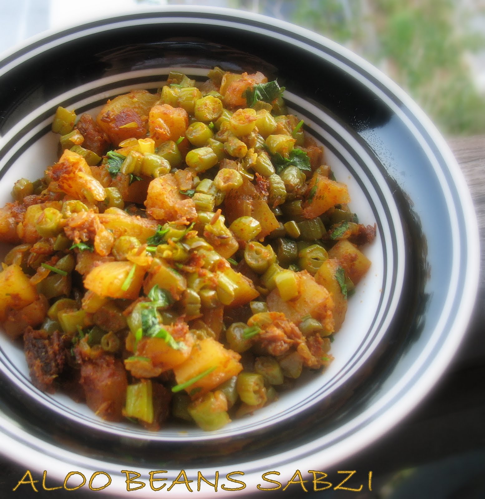 SHAHI RASOI: ALOO BEANS SABZI