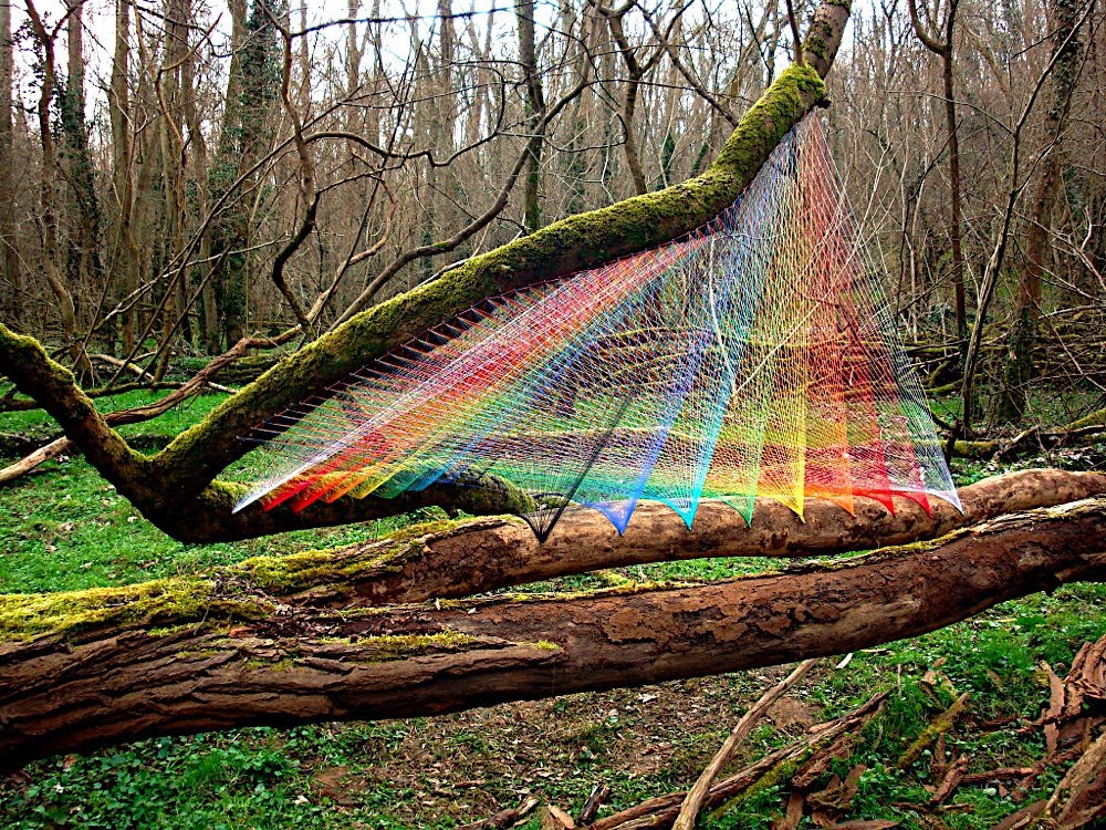 All Things Great And Small: String Installations - Sebastien Preschoux