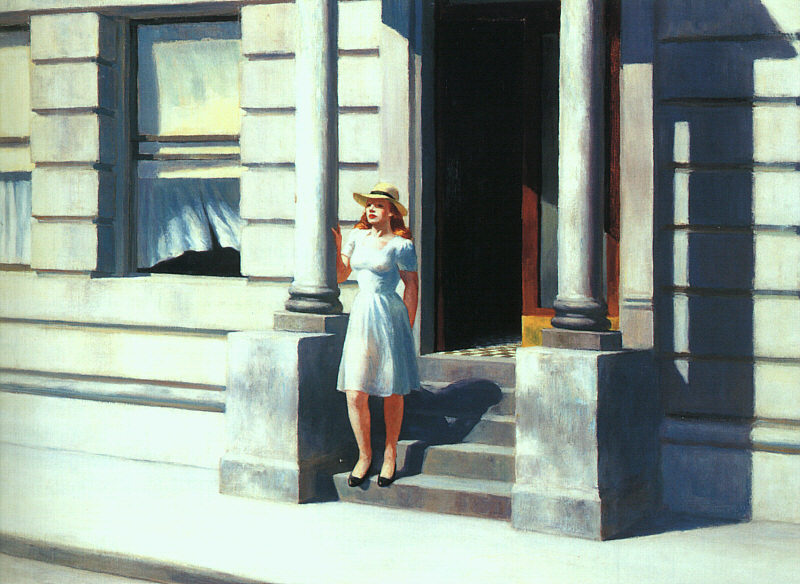 Alfred Hitchcock, Edward Hopper and "Shadow of a Doubt"