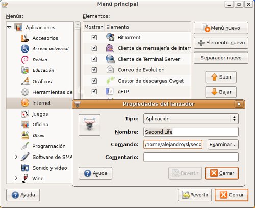 Ayuda para Second Life: Cómo instalarte en Second Life con Ubuntu Linux