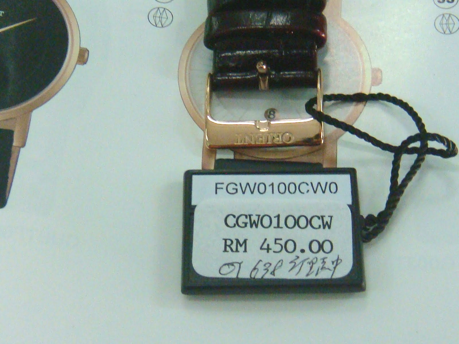 LT Watch Gallery: 136. AFFORDABLE NEW ORIENT SLIM WHITE DIAL WITH ROSE ...