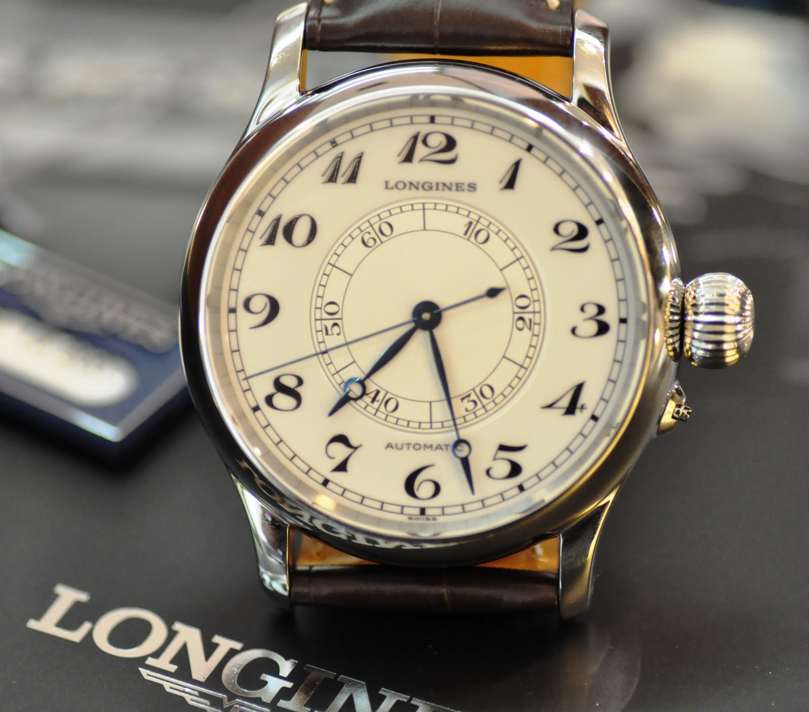 LT Watch Gallery: 237. NEW LONGINES WEEMS SECOND SETTING @ RM13,200 ...