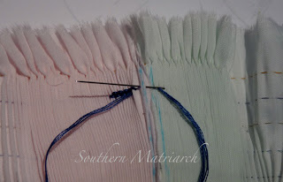 Southern Matriarch: Seamless Pleating Tutorial