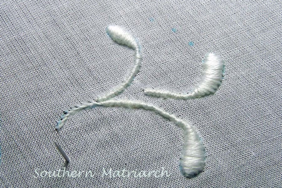 Southern Matriarch: Padded Satin Stitch