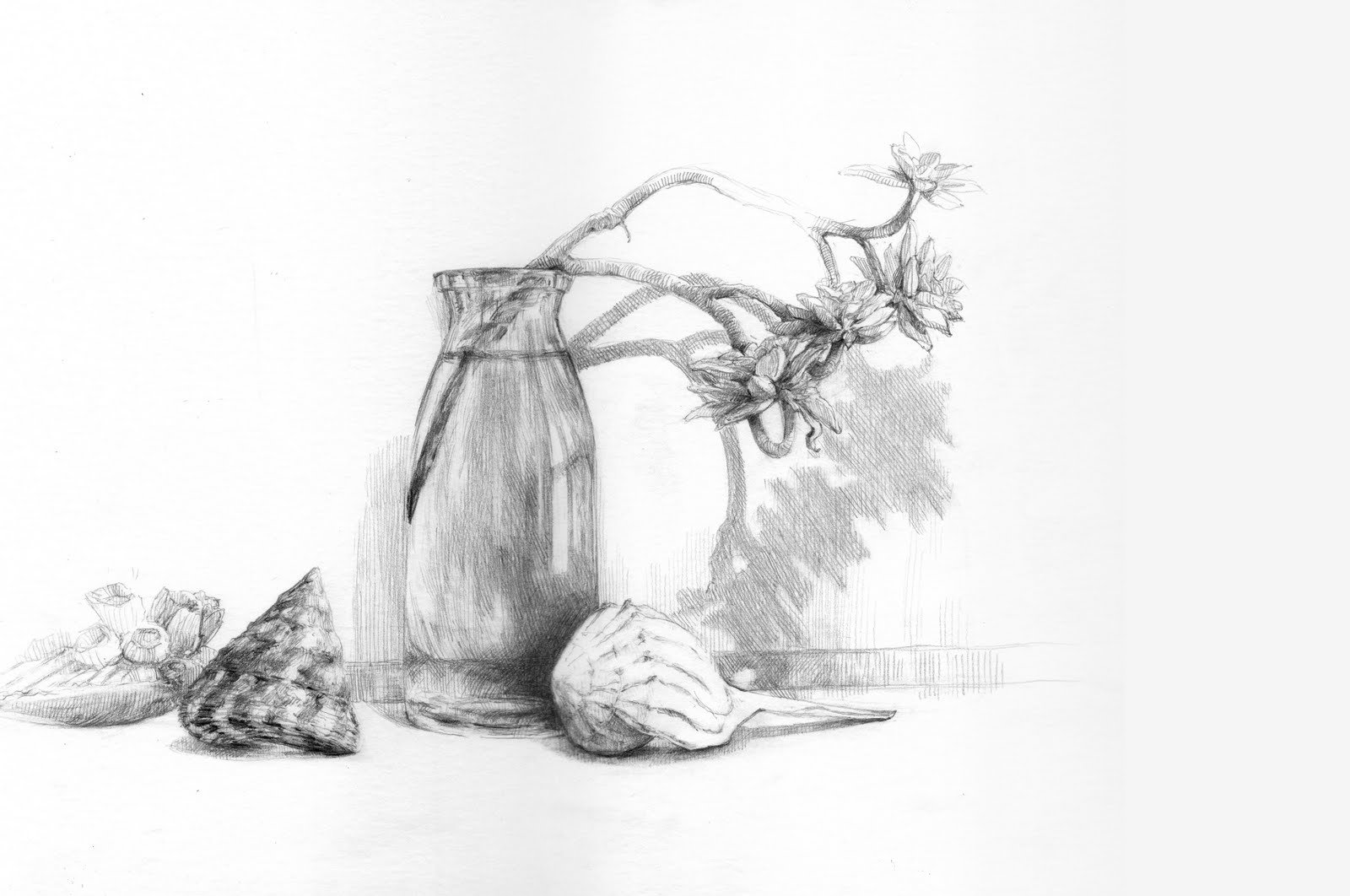 The execution of a studio drawing...