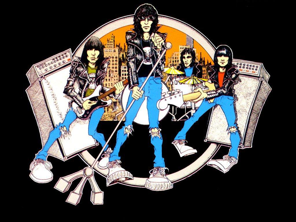 Super Show Music: Papel de parede Ramones