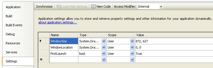 C SHARP: Saving User Preferences in C#.net Application C SHARP: Saving User Preferences in C#.net Application