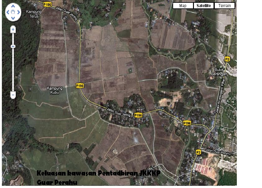 JKKKP Guar Perahu: PETA LOKASI KAMPUNG