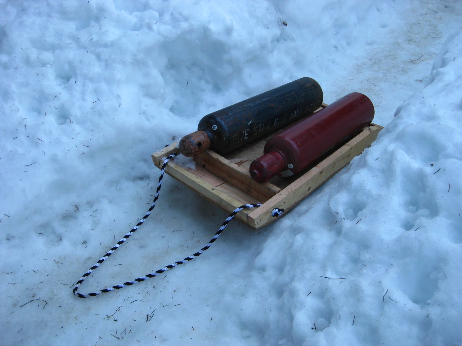 thatcher: moving sled