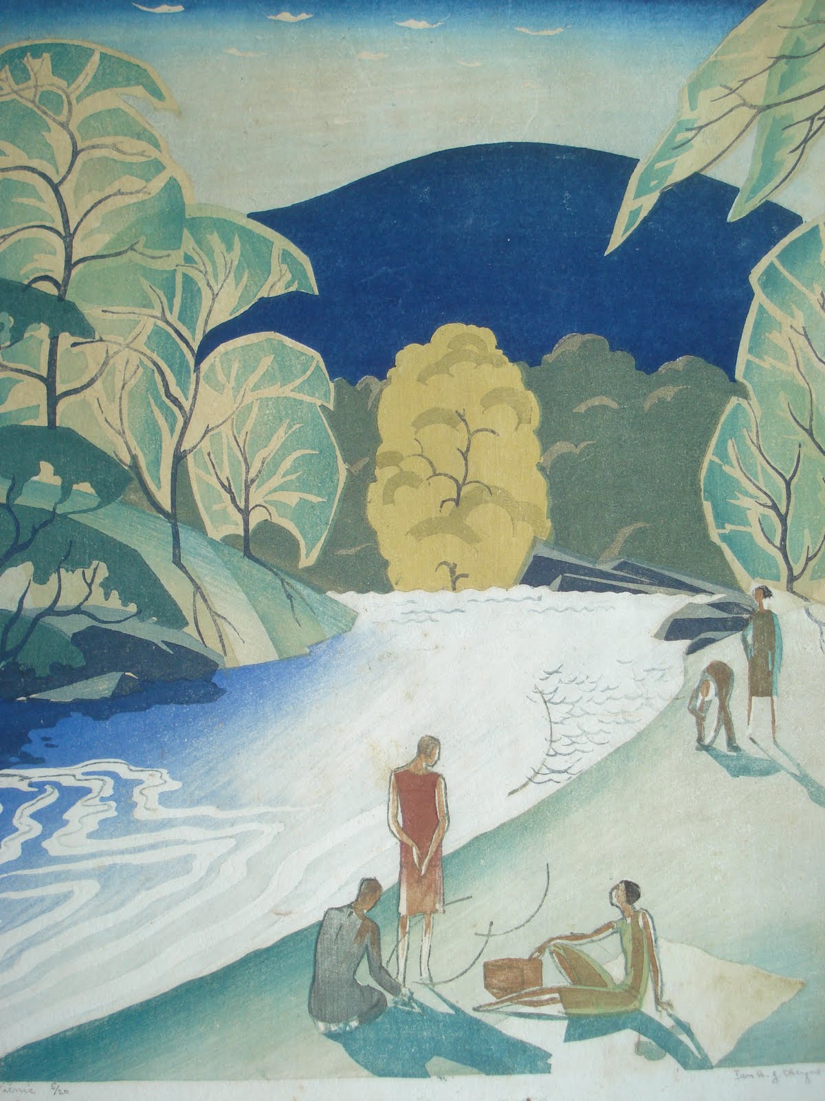 Modern Printmakers: Ian Cheyne (Scottish, 1895 - 1955)