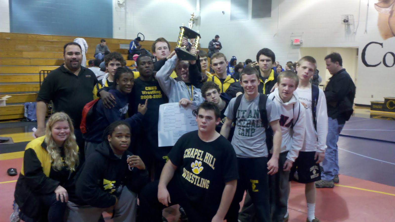 Chapel Hill High School Wrestling: Tigers take 2nd at the Golden Corral ...