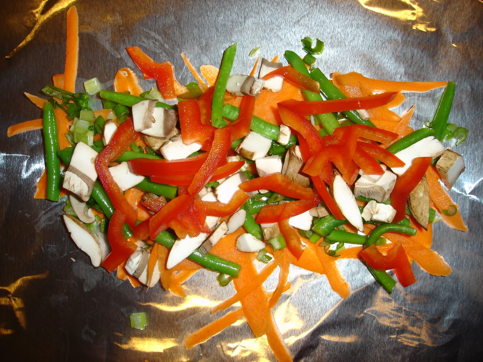 Journey to Fabulous Foods: Soy-Ginger Fish & Veggies in a Pouch