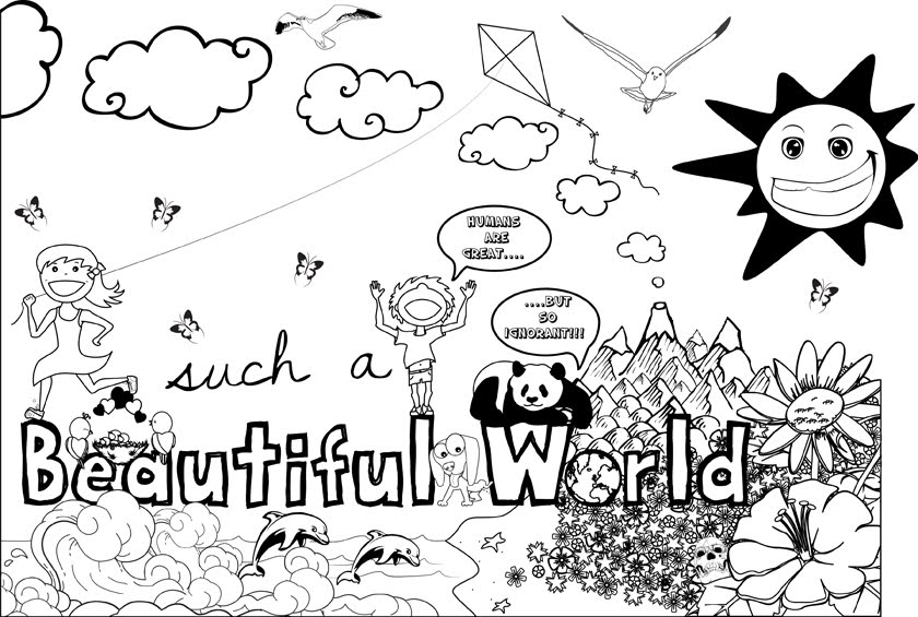 Such a beautiful world...